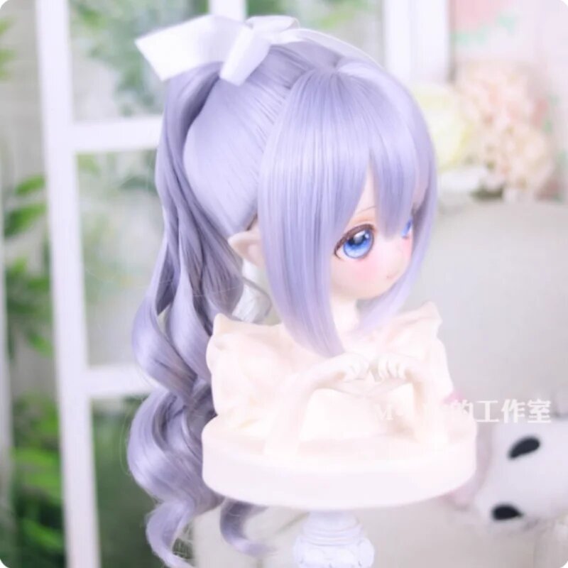 Парики для кукол BJD, длинные волосы 1/3 1/4 only wig no doll