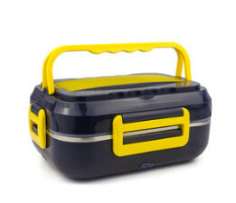 Портативная электрическая обеденная коробка для дома и автомобиля, не требующая воды, обогреваемая обеденная коробка, изолированная обеденная коробка, обеденная коробка для студентов