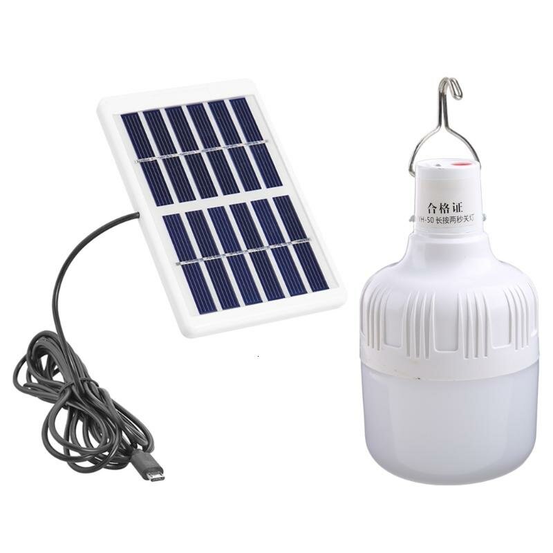 Солнечный светодиодный фонарь USB, 50W