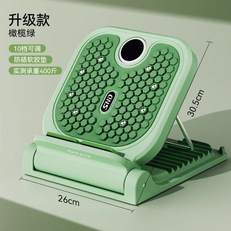 SND Растяжка для ног с наклонной педалью, устройство для растяжки икроножных сухожилий, складной тренажер для ног, поддержка дропшиппинга