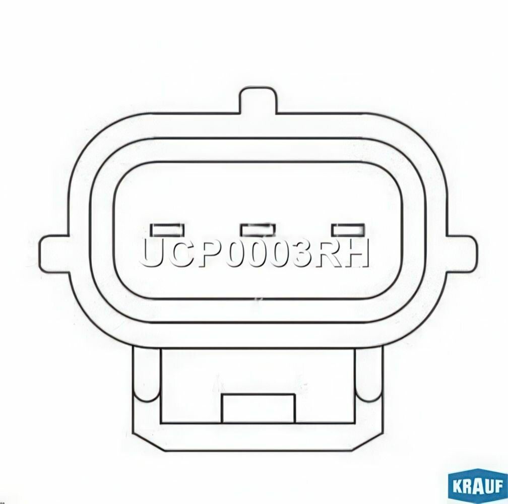 Разъем генератора, для Форд Фокус, Фиеста, Фьюжн Мазда 2 арт UCP0003RH