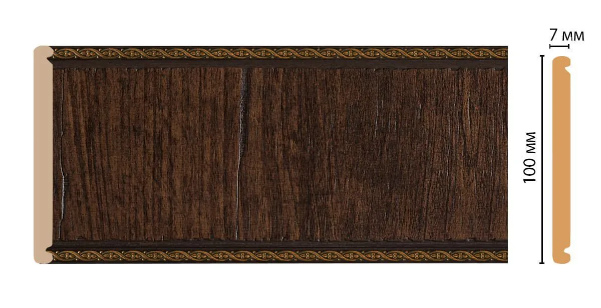 Декоративная Панель Decomaster C10-1 В100хШ7хД2400 мм / Декомастер.