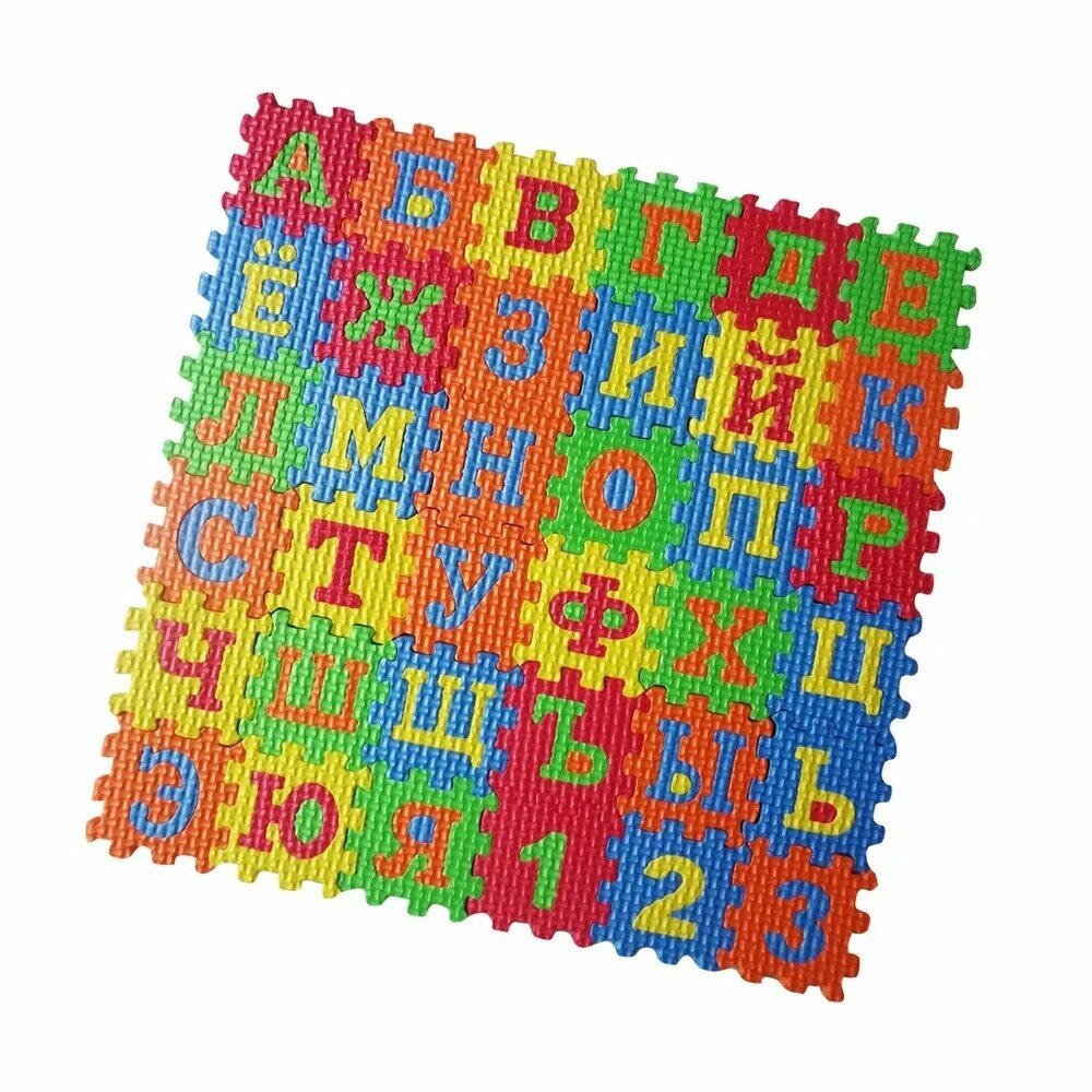 Детский игровой коврик из ЭВА-пены с русским алфавитом, мини-коврик для заливного окна, 36 шт.