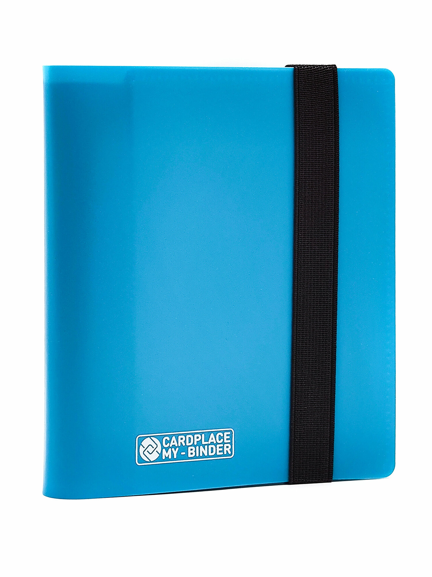Альбом портфолио Cardplace My Binder на резинке, 2x1, морская волна, 20 встроенных листов - для карт MTG, Pokemon