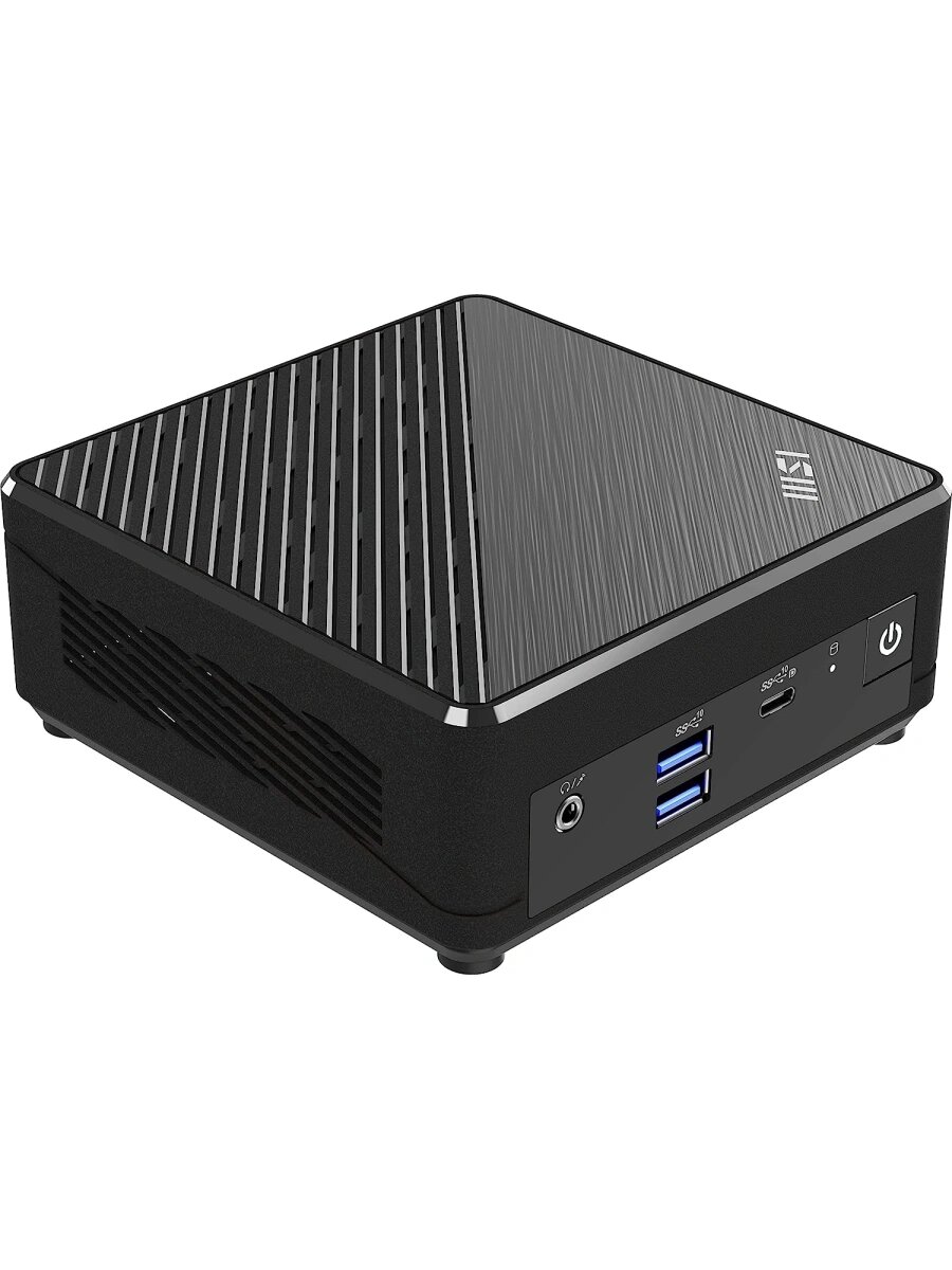 Неттоп MSI Cubi ADL-016BRU, Intel N200, HDMI, SSD, Wi-Fi, черный