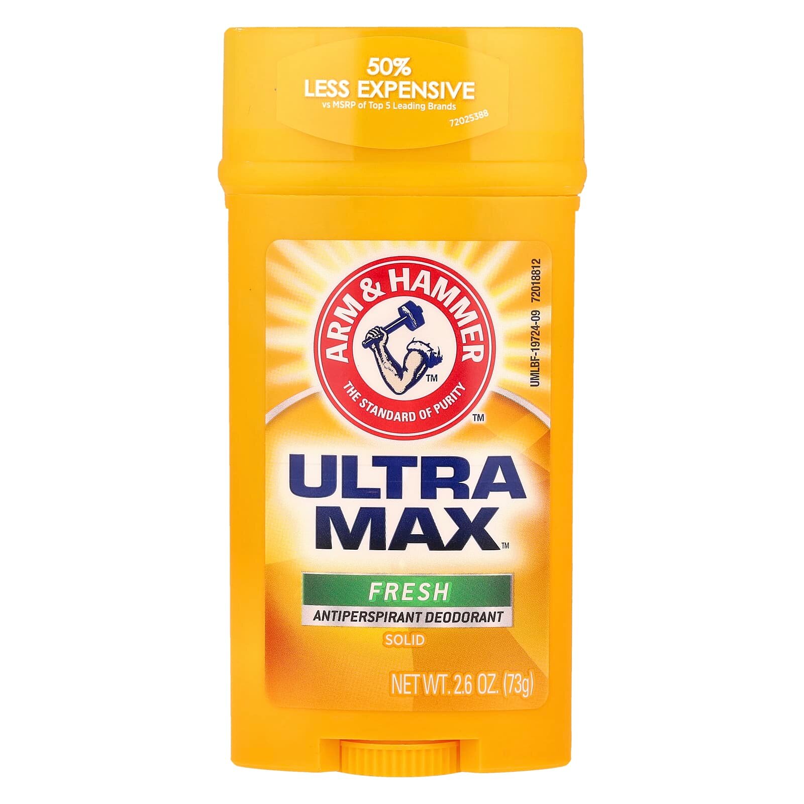 Arm&Hammer Дезодорант-антиперспирант стик Ultramax Fresh, 73 мл, 73 г