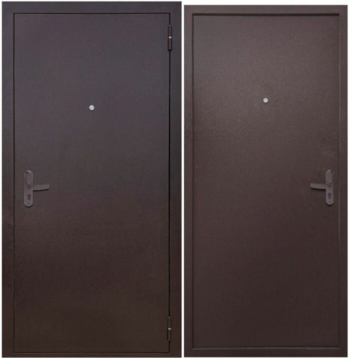 Дверь стальная Эталон Е-20 Медь-Медь 860 левая