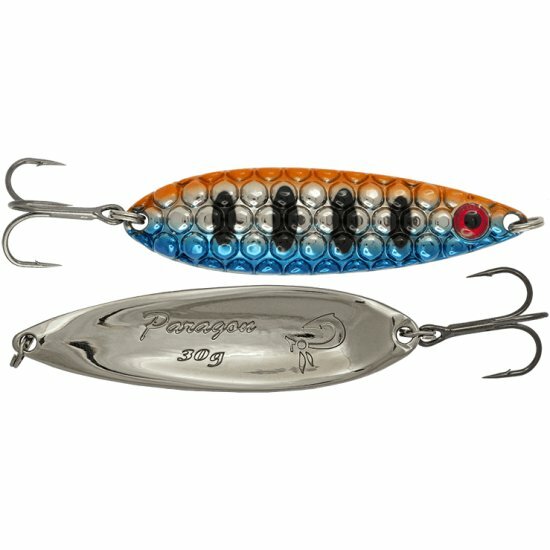 Блесна колеблющаяся Luremax Paragon 80мм, 30 г, 42, Red eye