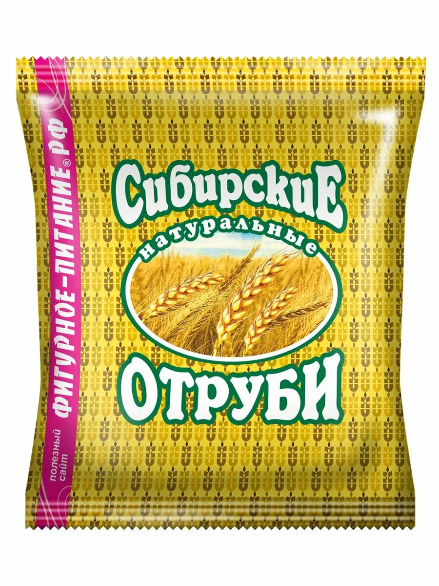 Отруби Сибирские диетические пшеничные 200г