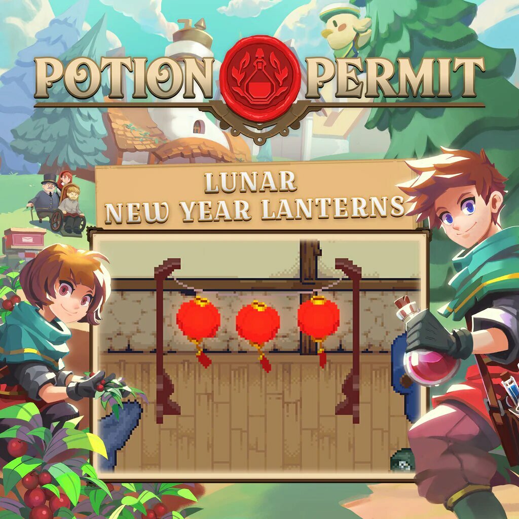 Дополнение Potion Permit - Lunar New Year Lanterns, цифровое издание PlayStation 5, регион Турция / код пополнения баланса
