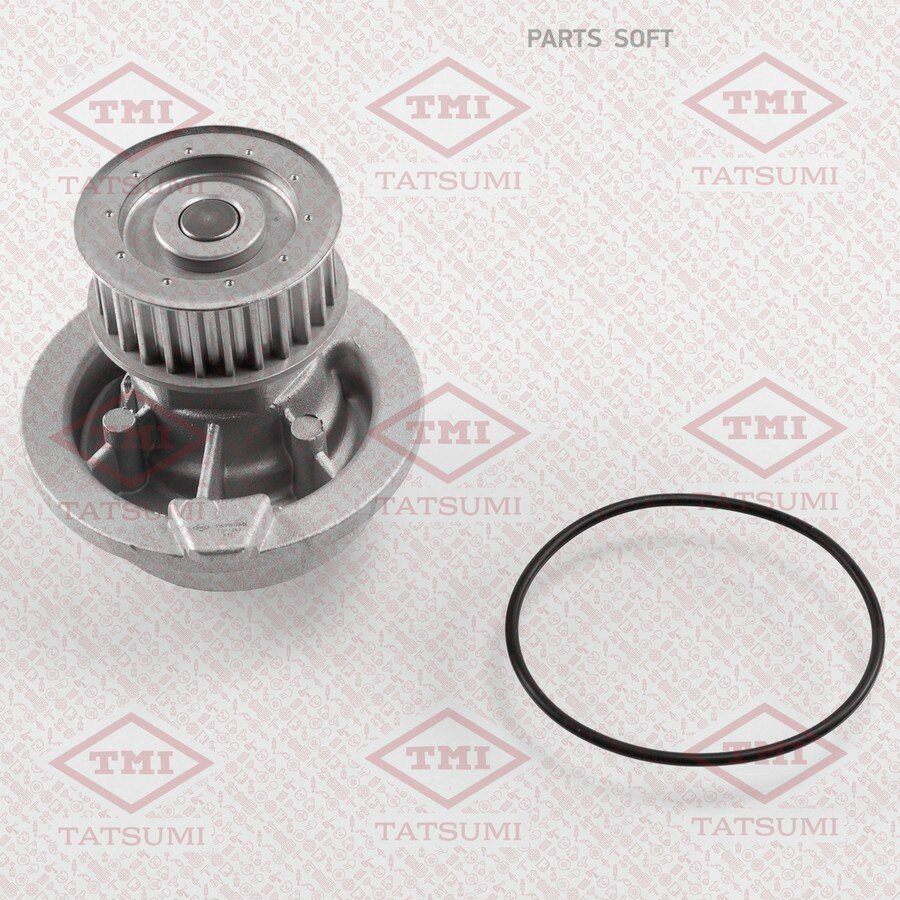Насос водяной TATSUMI TGF1063 CHEVROLET Captiva/Epica/Evanda/Lacetti/Nubira/Rezzo 05->/ DAEWOO Evanda/Lacetti/Leganza/Nubira/Rezzo 97->/ OPEL Antara/Astra/Frontera/Omega/Vectra/Zafira 92->