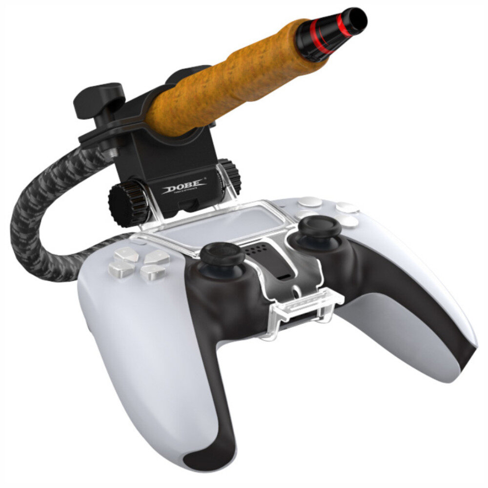 Держатель Dobe для геймпада PlayStation DualSense Wireless Controller на кальян для PS5