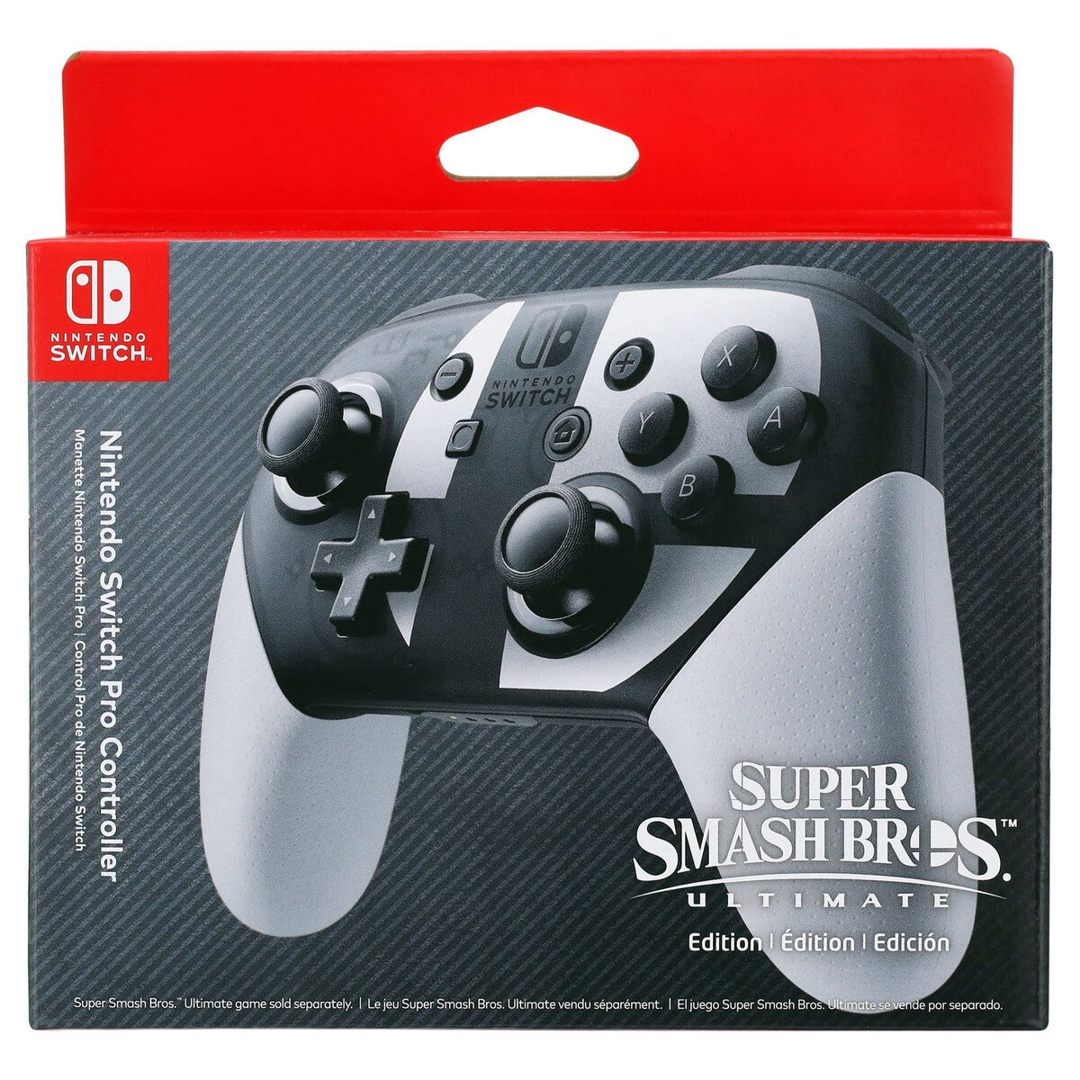 Геймпад для Nintendo Switch и Nintendo Switch OLED Pro Controller Super Smash Bros Ultimate