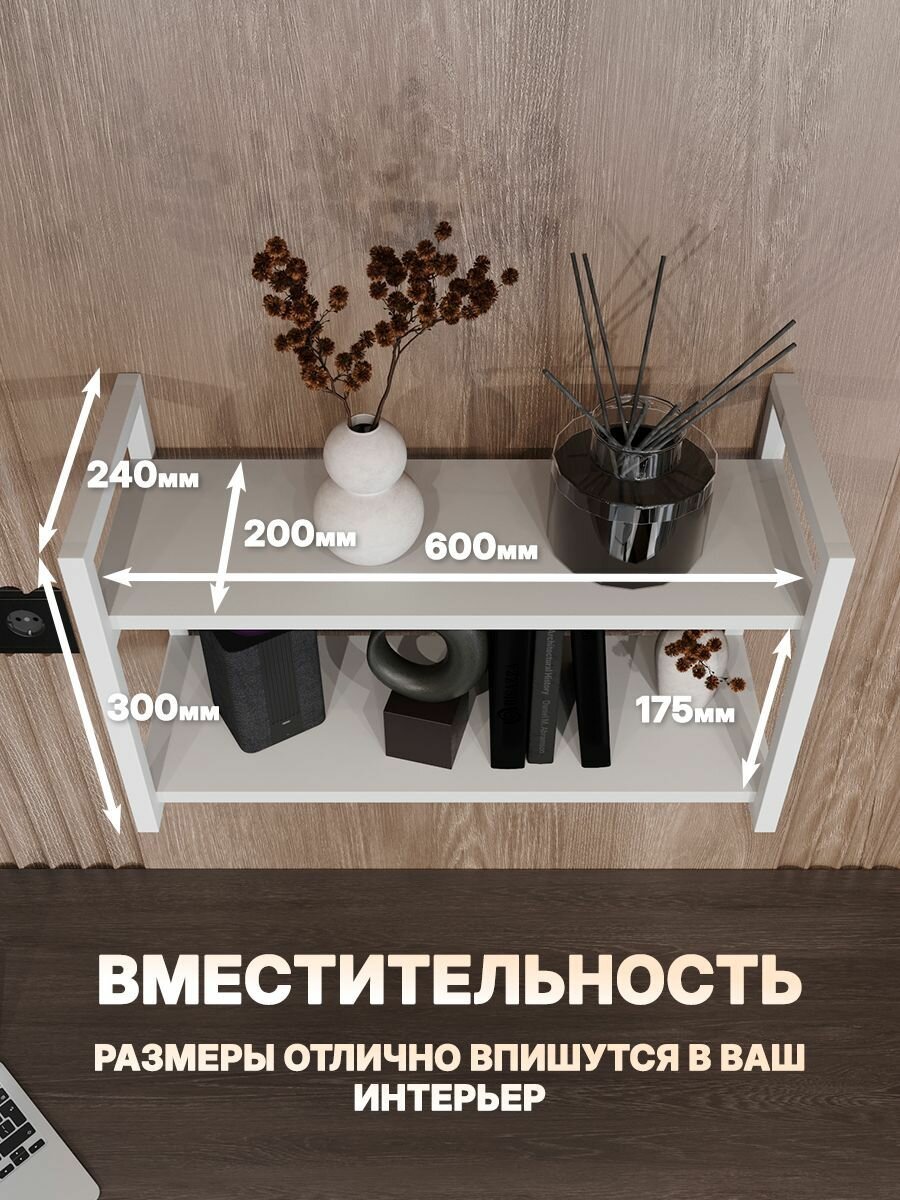 Полка настенная LOFT — фото 1