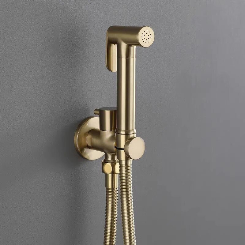 Ручной распылитель для биде Brush Gold Style