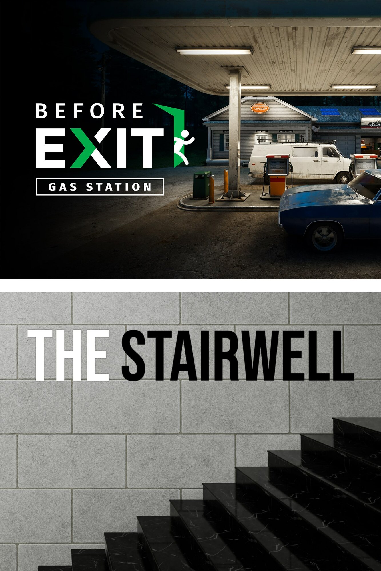 Before Exit : Gas Station + The Stairwell bundle — ключ активации Xbox · Xbox Series X|S · цифровой ключ · любой регион