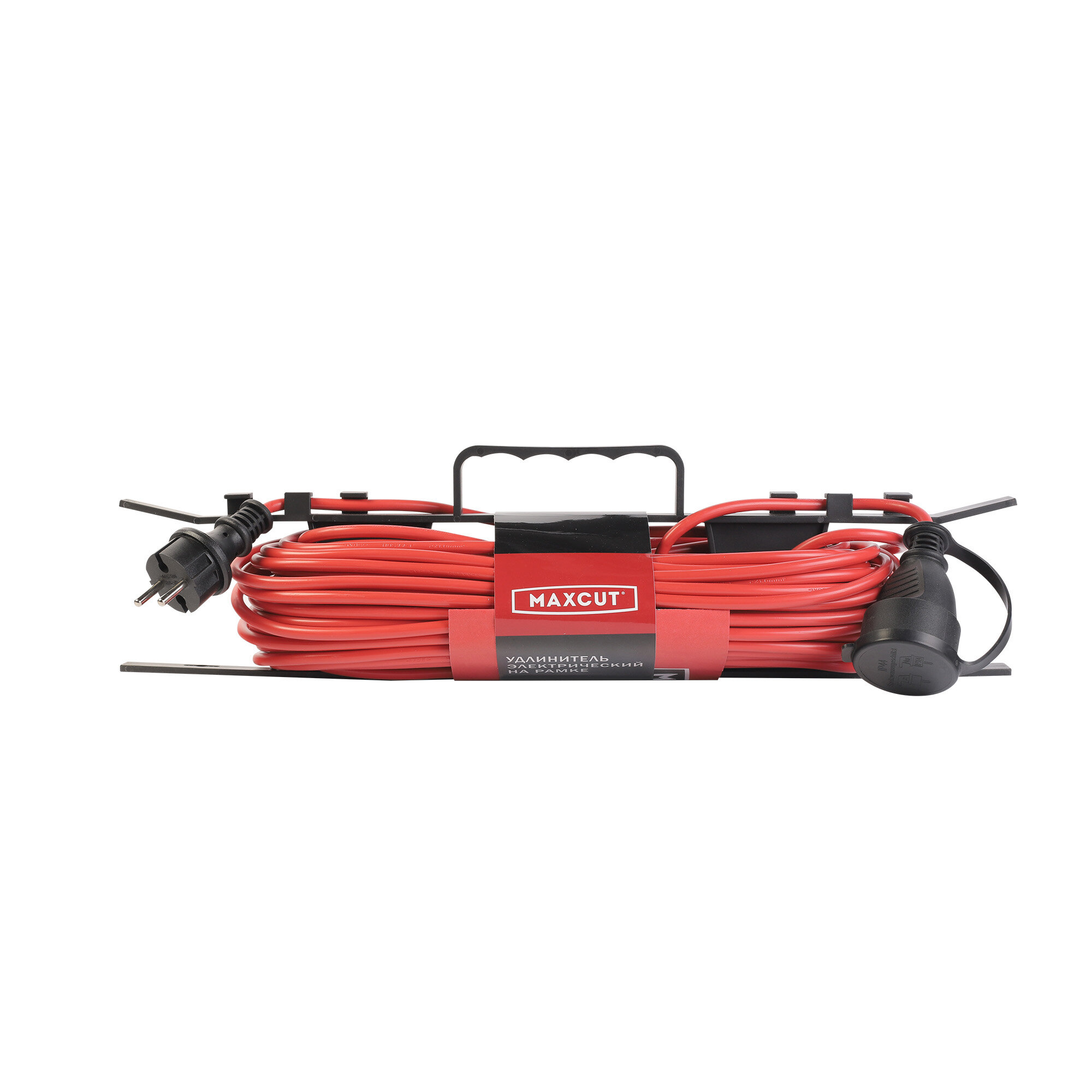 Удлинитель электрический на рамке MaxCut EFZ 210-20 ПВС (2х1), 20м, IP44
