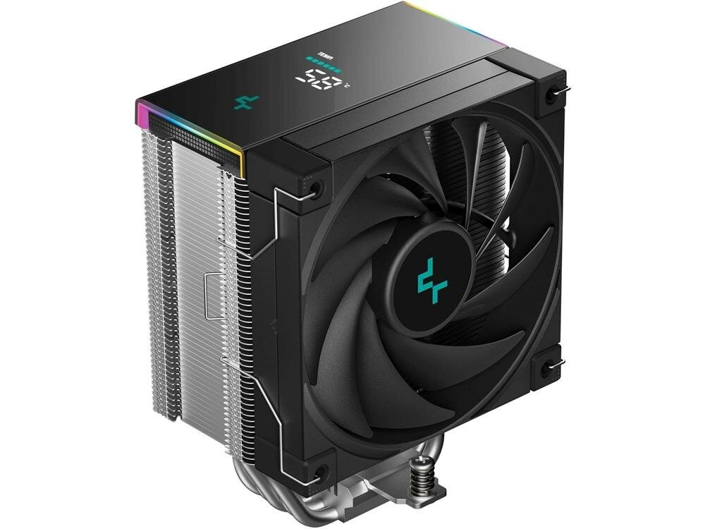Устройство охлаждения(кулер) Deepcool AK500S Digital SE ARGB Soc-AM5/AM4/1200/1700/1851 черный 4-pin 28dB Al+Cu LCD 240W 864gr Ret (R-AK500S-BKADMN-GJ