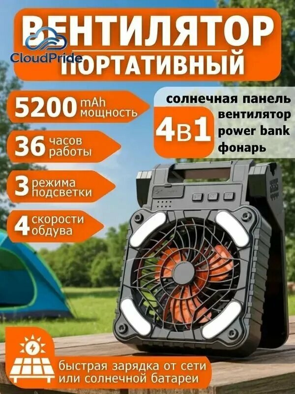 Настольный вентилятор Вентилятор_bba98ba8-9888-499a-8ba9-88999a98bb9b, черный