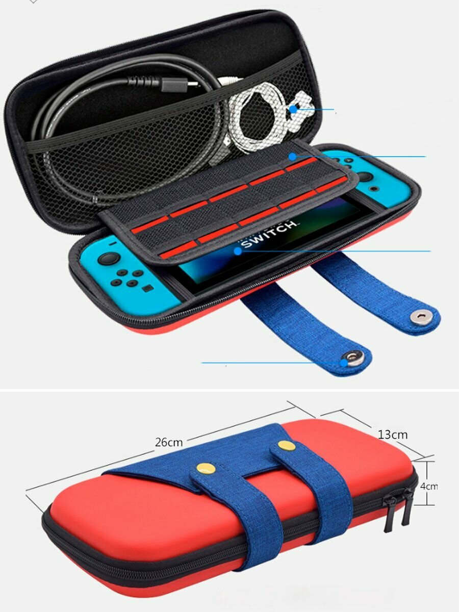 Чехол-сумка для Nintendo Switch OLED Марио — фото 1