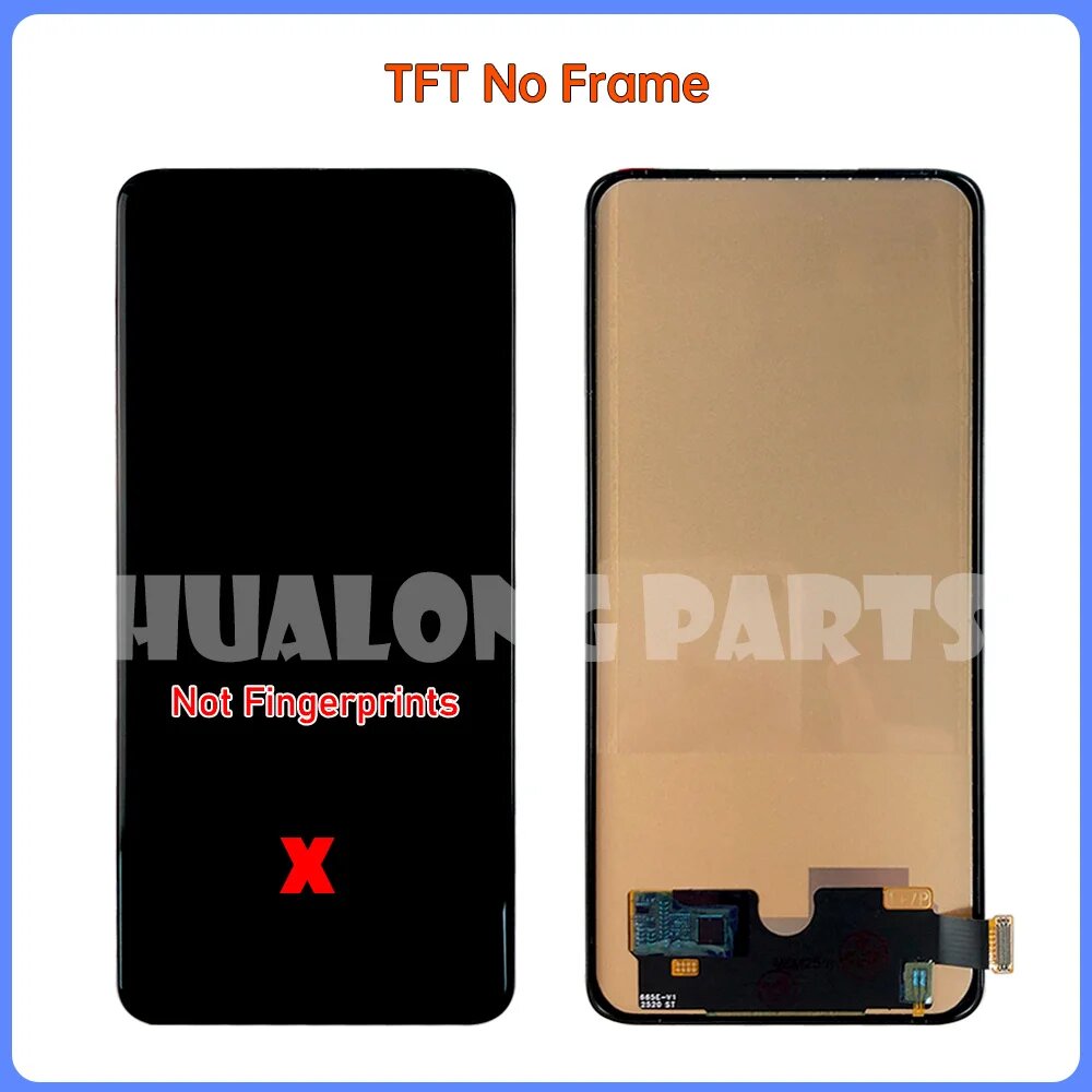 6,67-дюймовый TFT LCD-дисплей для OnePlus 7T Pro, сенсорный экран для 1+7T Pro HD1911, HD1913, HD1910 LCD