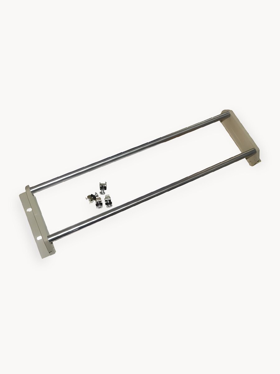 Кронштейн установочный 19" на 18 плинтов PROFIL, серебристый, WT-1016