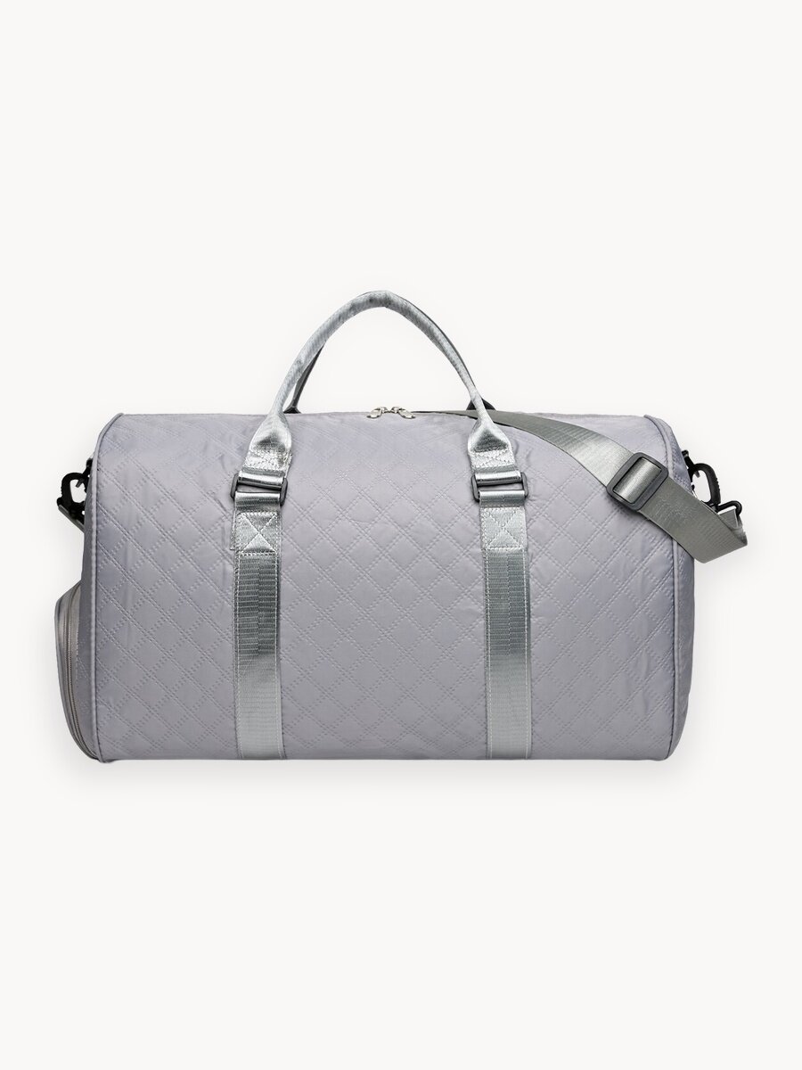 Сумка дорожная Loui Vearner, 40 л, 50х37х25 см, ручная кладь, серый