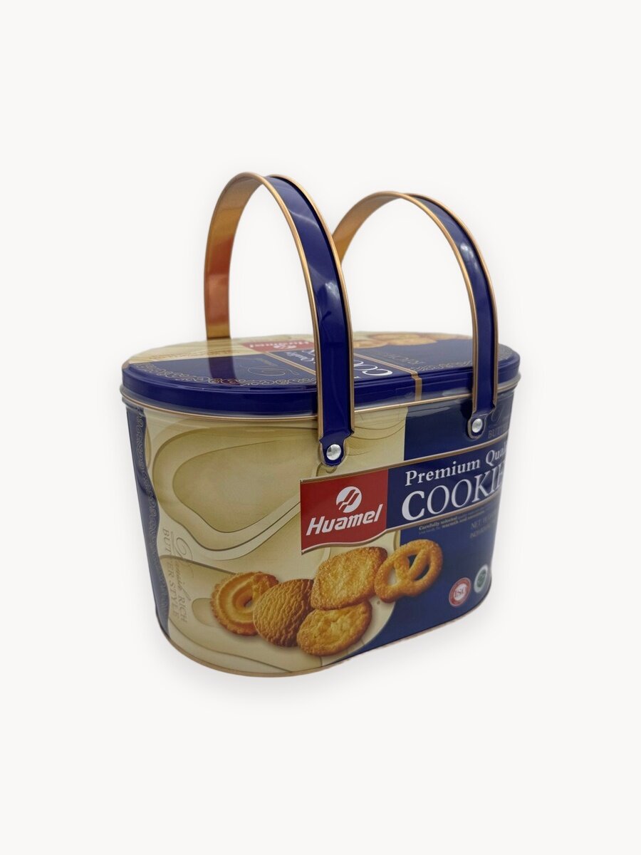 Печенье Huamel Датское Premium Cookies 680гр, железная банка