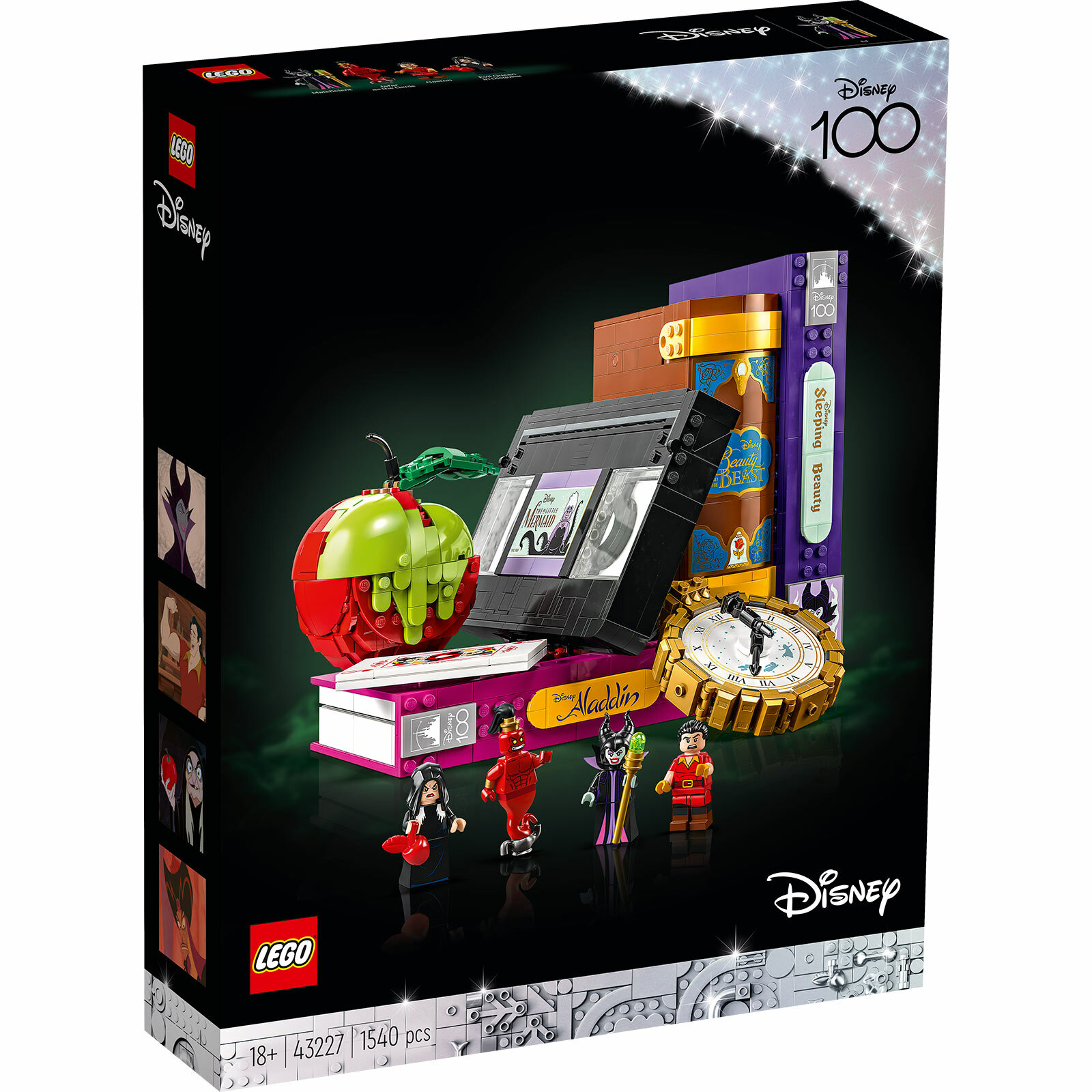 Конструктор LEGO Disney 43227 Символика злодеев Disney, 1540 дет.