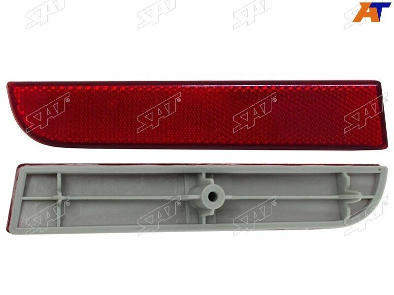 . SAT Отражатель в задний бампер для MITSUBISHI LANCER X 07-17 левый / ASX 10-13