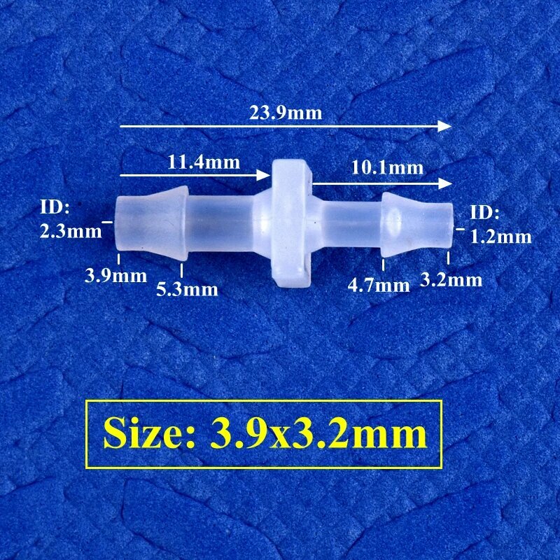 SgooHan редукционные соединители для микро-оросительного шланга 3.9x3.2mm, 5 Pieces