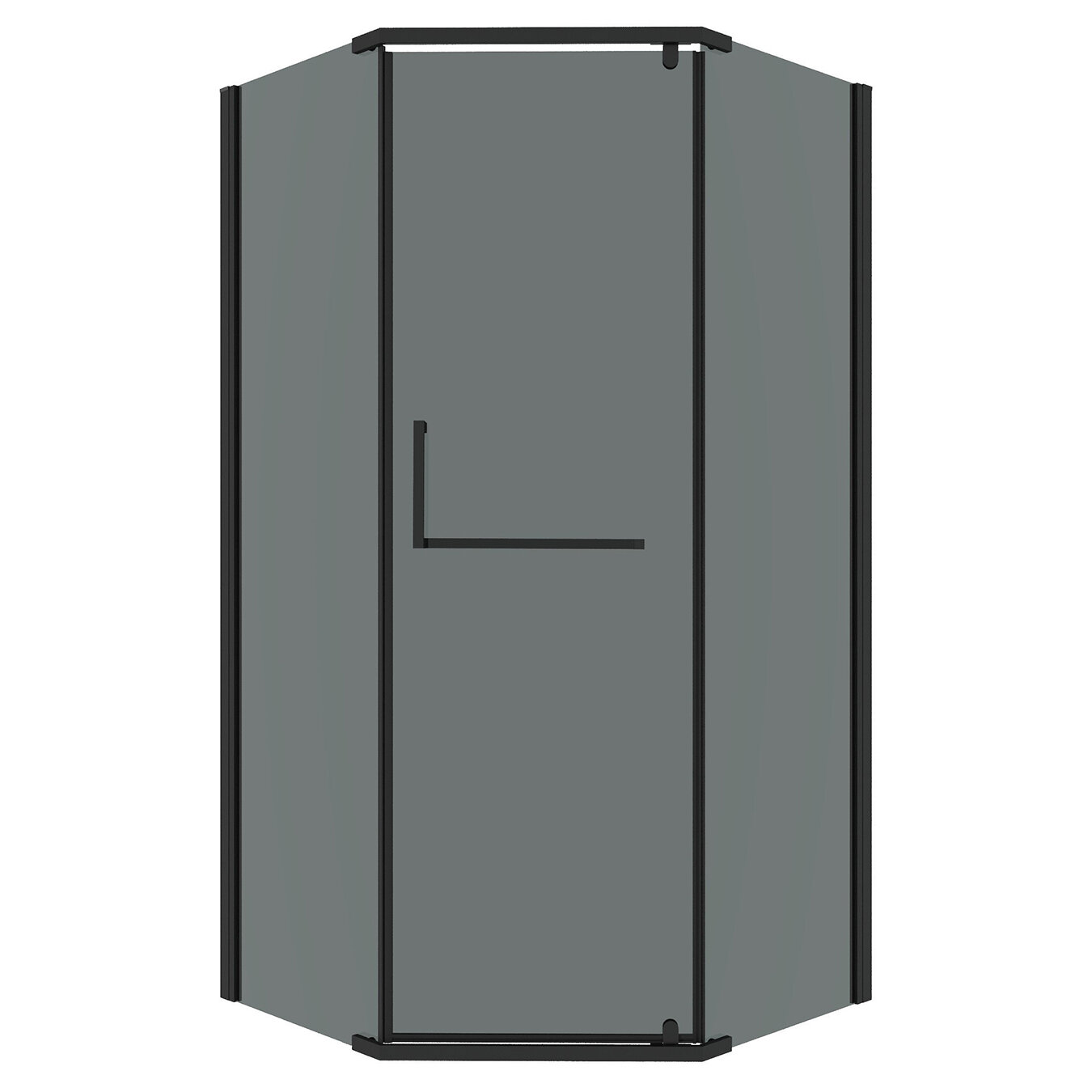 Душевой уголок Grossman Pragma 90х90 302. K33.03.9090.21.10 матовый