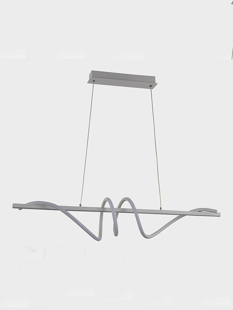 Подвесная люстра De Markt Аурих 108011401, LED, 108Вт, кол-во ламп:1шт, Белый