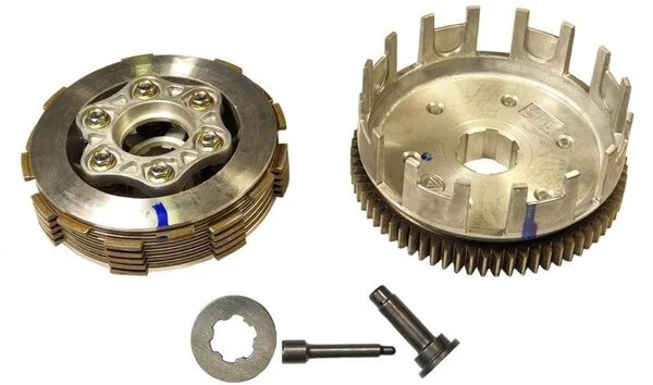 Сцепление в сборе 162FMJ, 166FMM (CBB150-200) (6 болтов, 6 дисков, 70T) TTR250Rb
