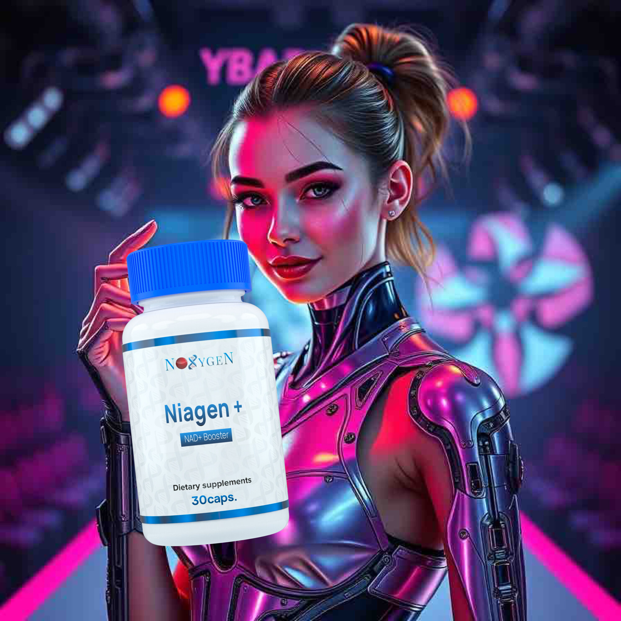 Niagen+ NAD+ Booster 300мг / 30 капсул эксклюзивный продукт