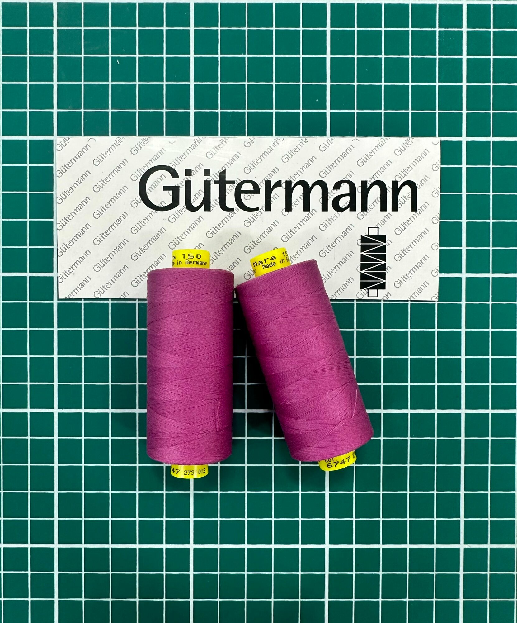 Gutermann Mara 150; col: 6747 (1000 м) Нитки для шитья