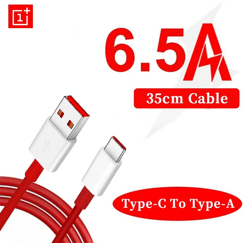 Oneplus 10 Pro оригинальный USB-кабель типа C Warp для быстрой зарядки данных USB C to USB A 0.35m