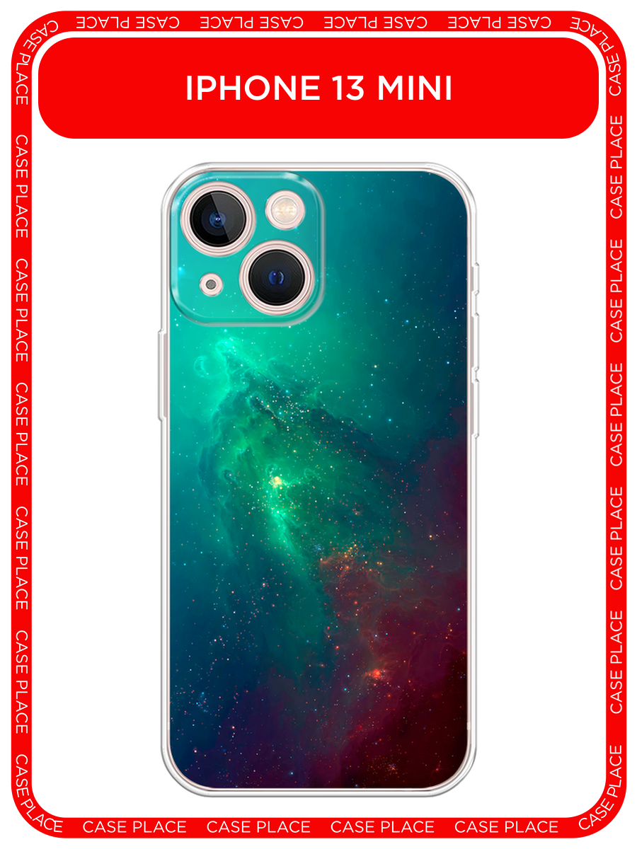 Чехол на Apple iPhone 13 mini / Айфон 13 мини с принтом Космос 12