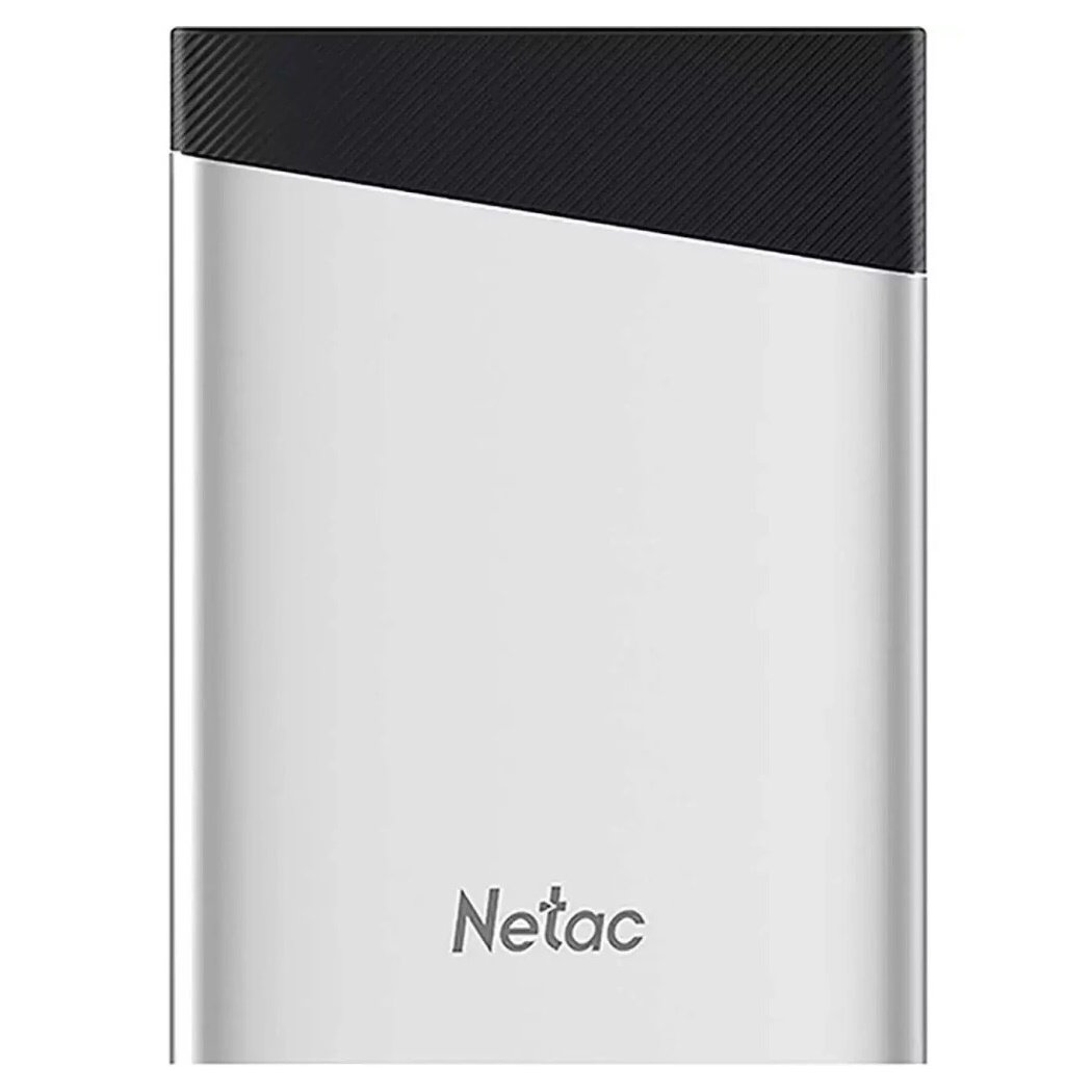 Внешний SSD Netac Z6S (NT01Z6S-002T-32SL) серебристый/черный 2TB USB 3.2 Gen 2 Type-C