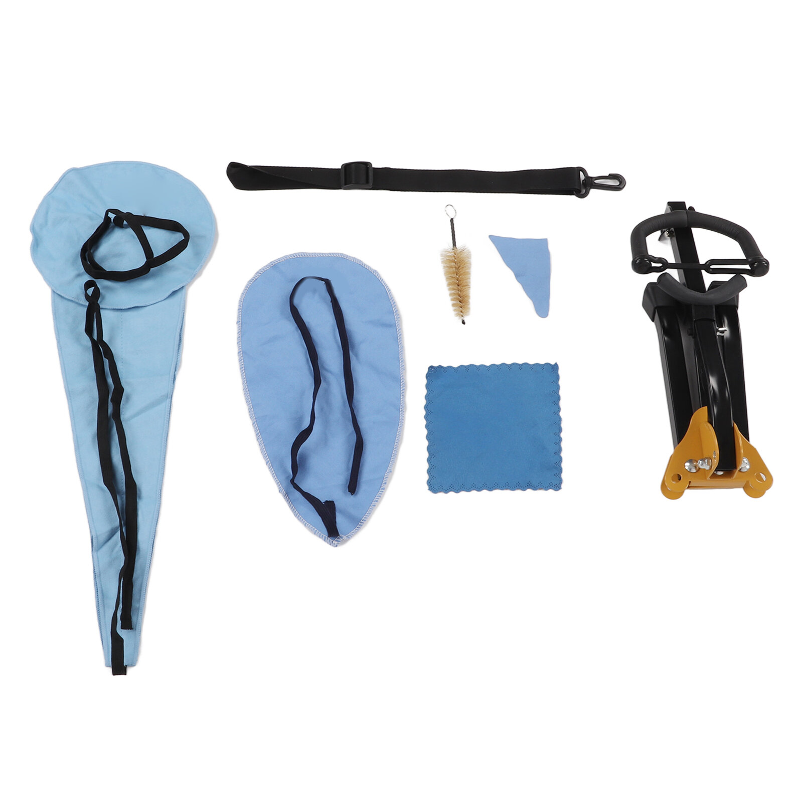 Комплект подставки для альт-саксофона, металлическая стойка, набор для чистки саксофона, аксессуары для портативных саксофонов.