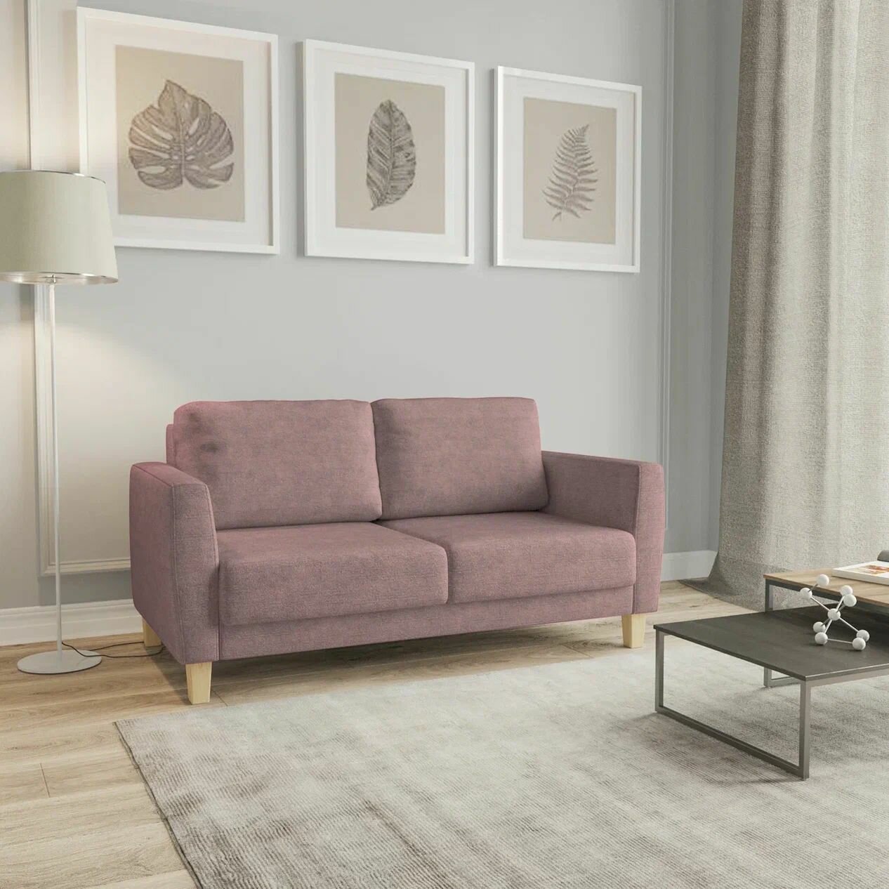 Диван-кровать 2х местный OSLO, механизм Пантограф, 176х98х96 см