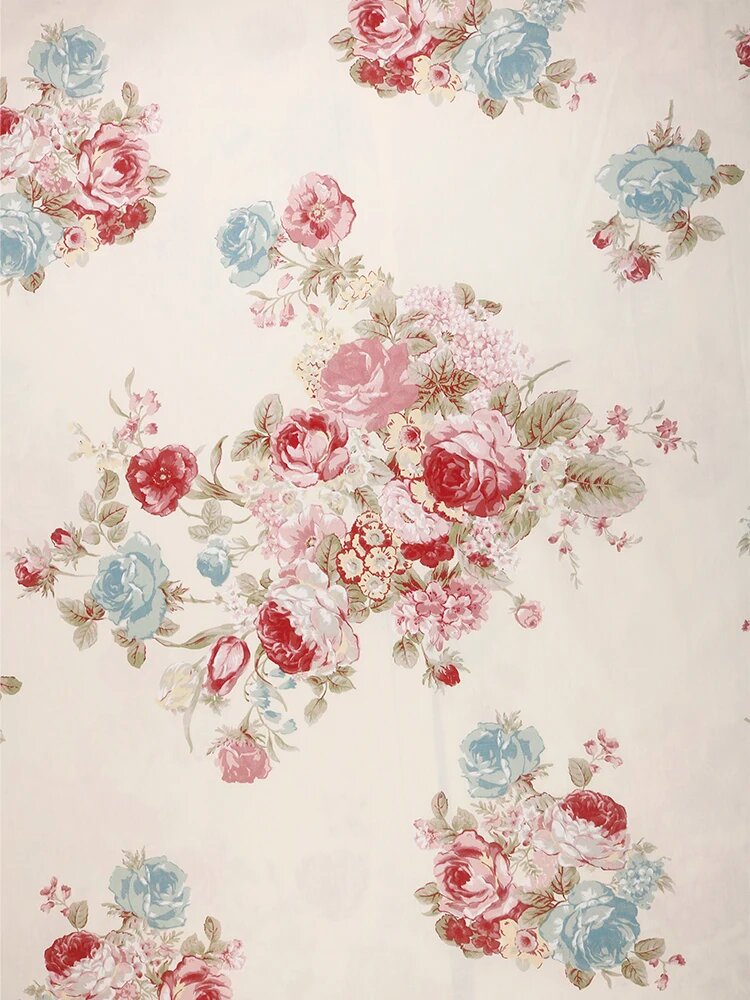 Haisen, 8 узоров, хлопчатобумажная ткань с принтом розы, саржевая ткань для шитья своими руками, детское одеяло, простыни, платье, текстильный материал