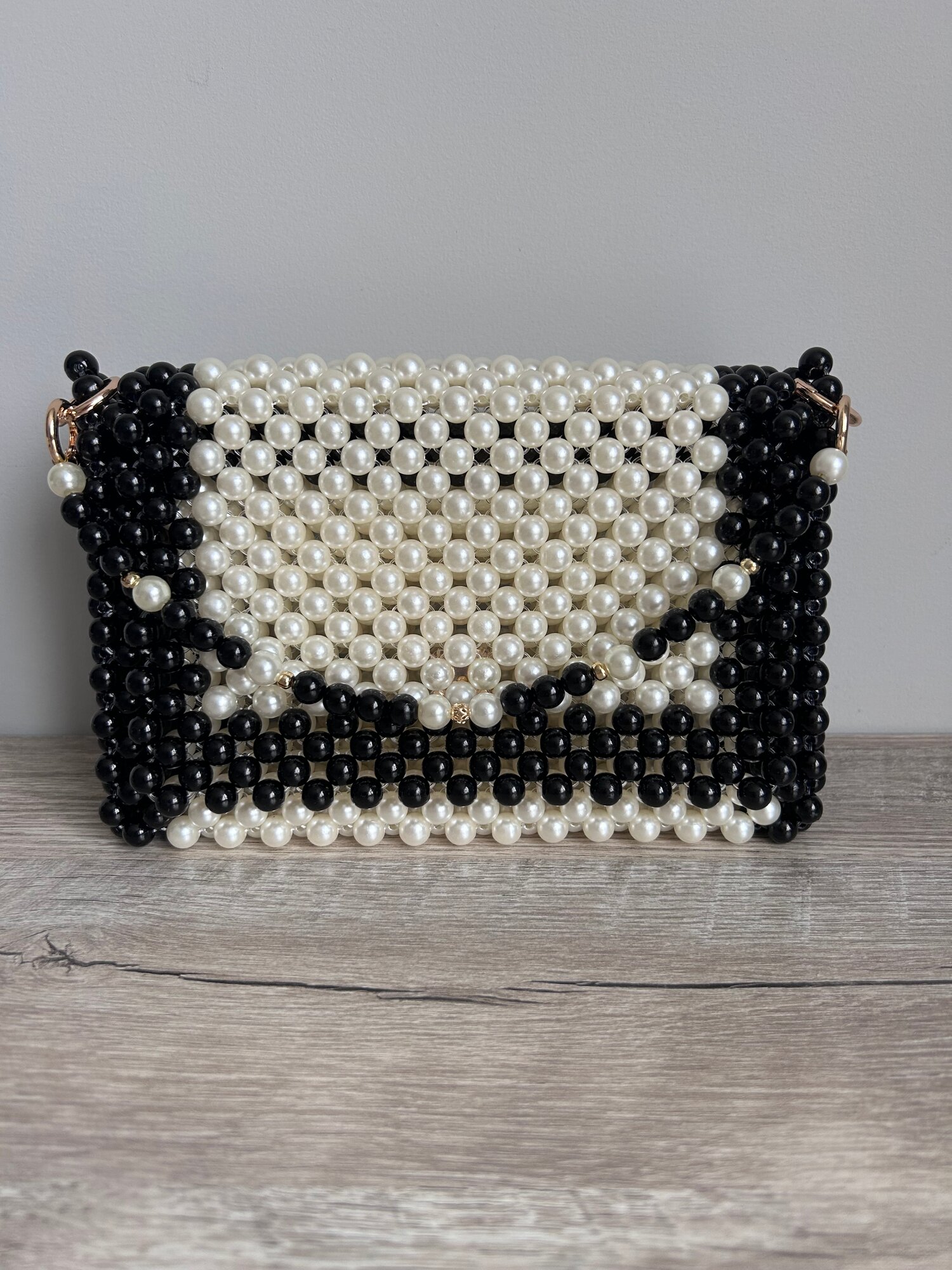 Сумка клатч жемчужный клатч