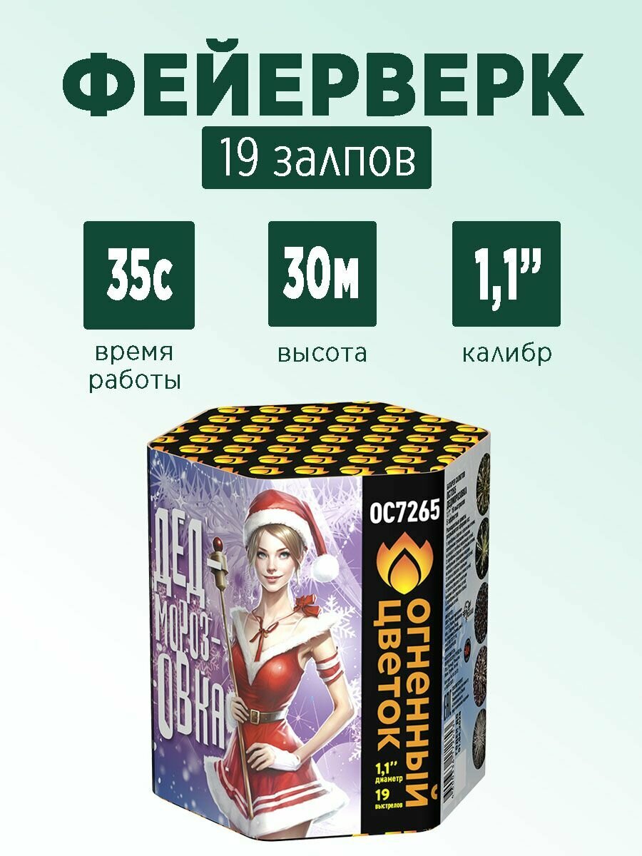Салют "Дедморозовка" 19 залпов