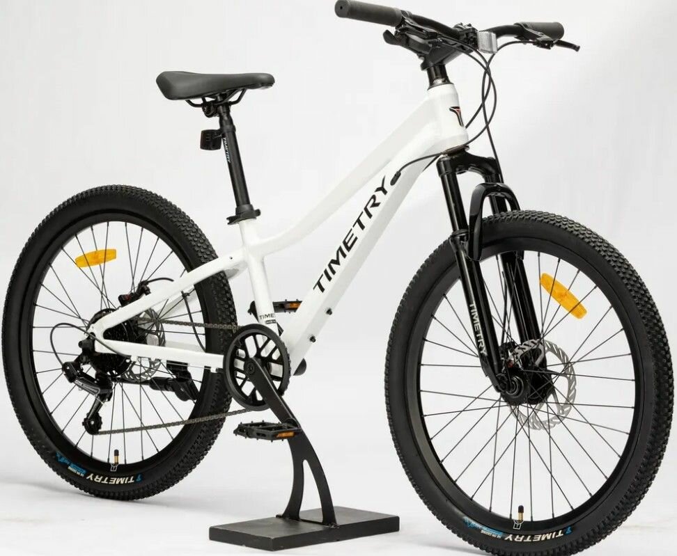 Велосипед подростковый TIMETRY TT415, 7S 24in, белый