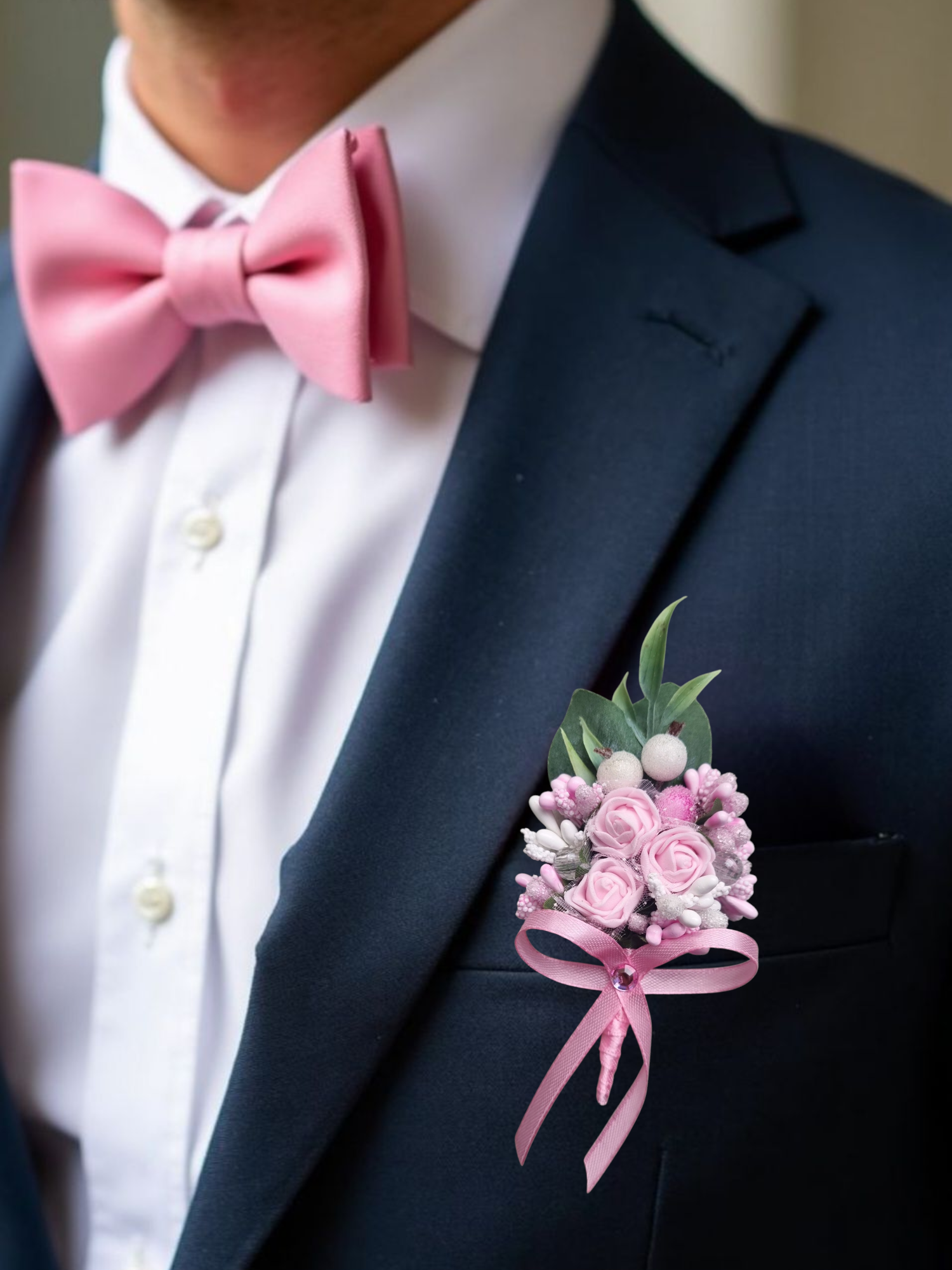 Бутоньерка для жениха или свидетеля