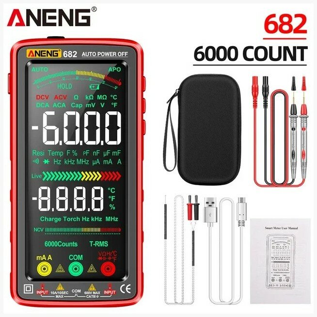 ANENG 682 мультиметр цифровой SMART