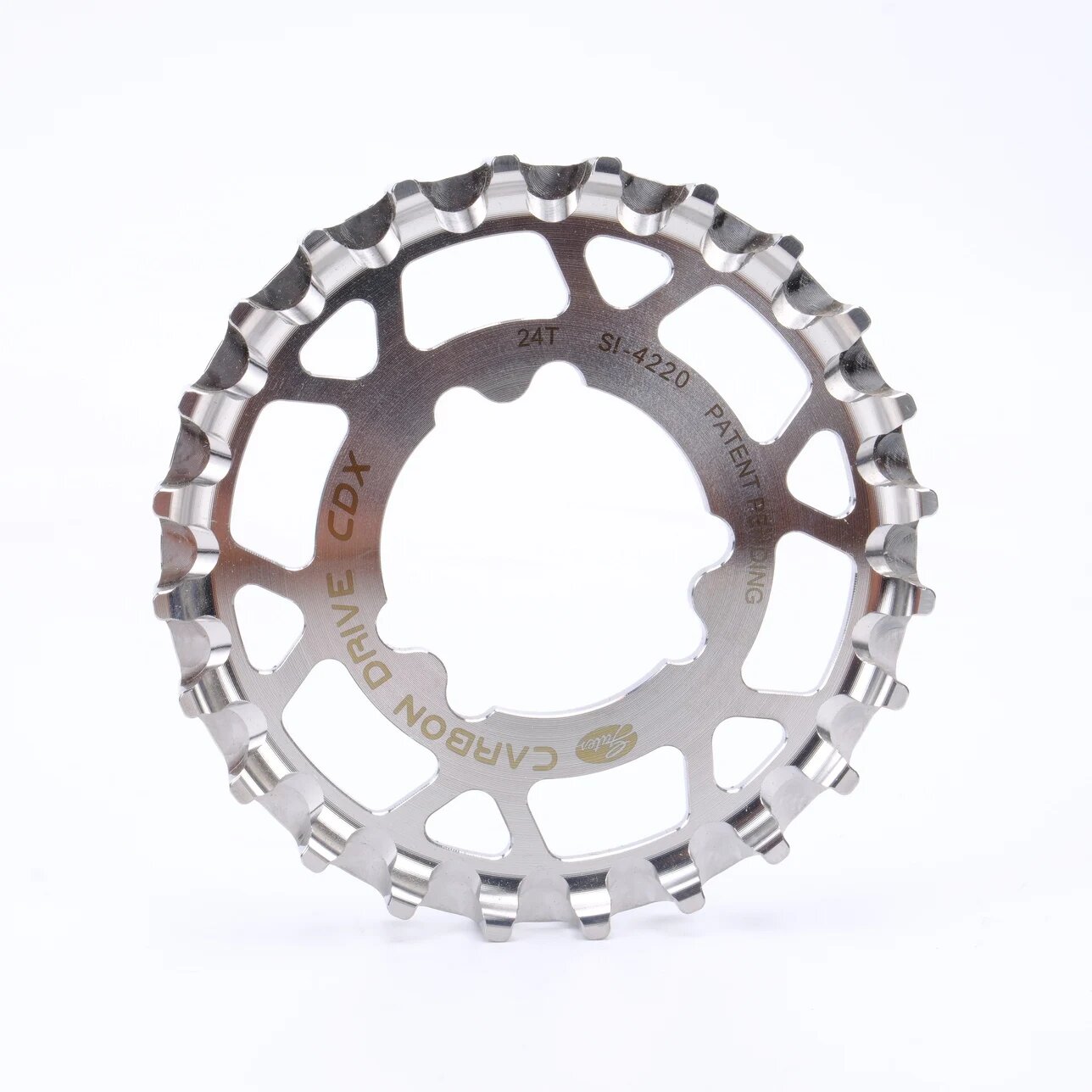 Gates Carbon Drive CDX Храповик Серебряный, CT1124NMN 24T CDX