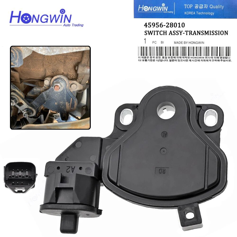 Ингибитор 45956-28010, нейтральный предохранительный переключатель для Hyundai Tiburon Accent Kia Rio Rio5 1996-2005 4595628010 45956-28015 45956-28000