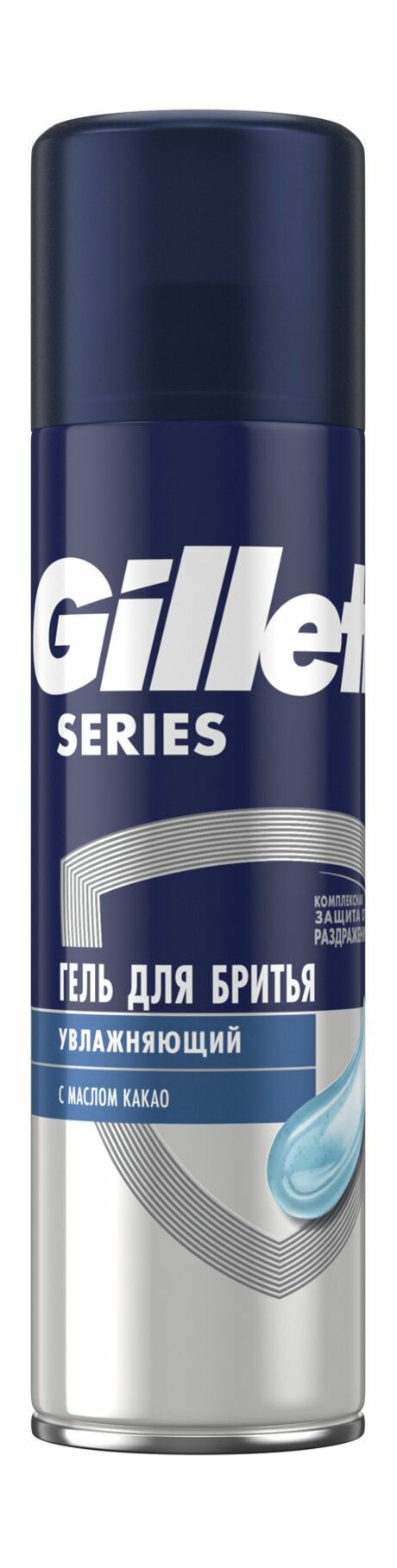 GILLETTE Гель для бритья Moisturizing увлажняющий муж, 200 мл